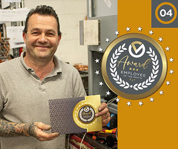 April Employee of the Month - Victor Manufacturing